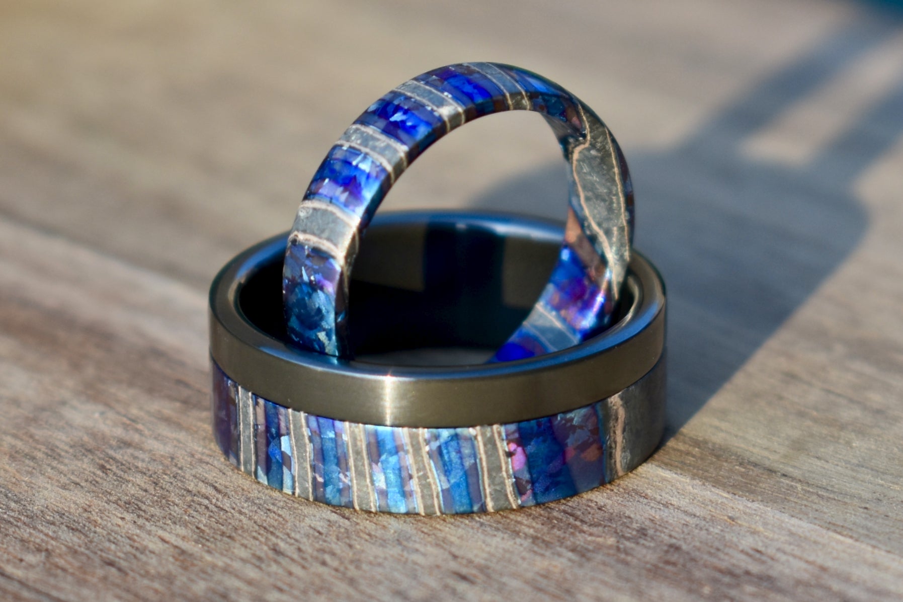 ZrTi BlueFlare – Shire Rings